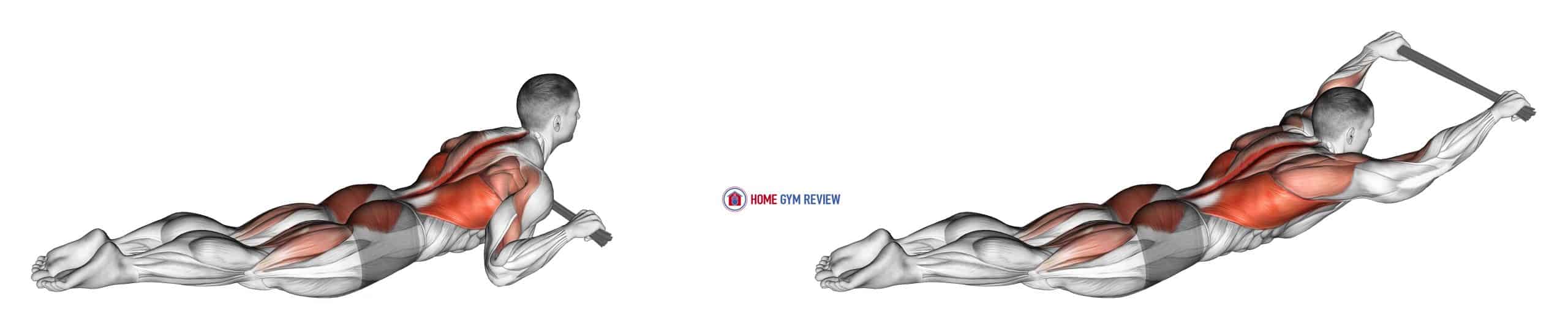 Superman Row with Towel - Home Gym Review